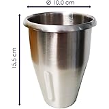 Profi Mixer-Barmixer, 350 Watt, Mixbecher aus Edelstahl; MS-10 GGG ...