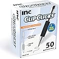 Amazon.com : Inc. ClipClicks Retractable Ballpoint Pens - Bulk 1.0-mm ...