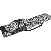 Amazon.com: Lixada Folding Fishing Rod Case Portable Canvas Fishing Pole Tools Reel Storage Bag ...