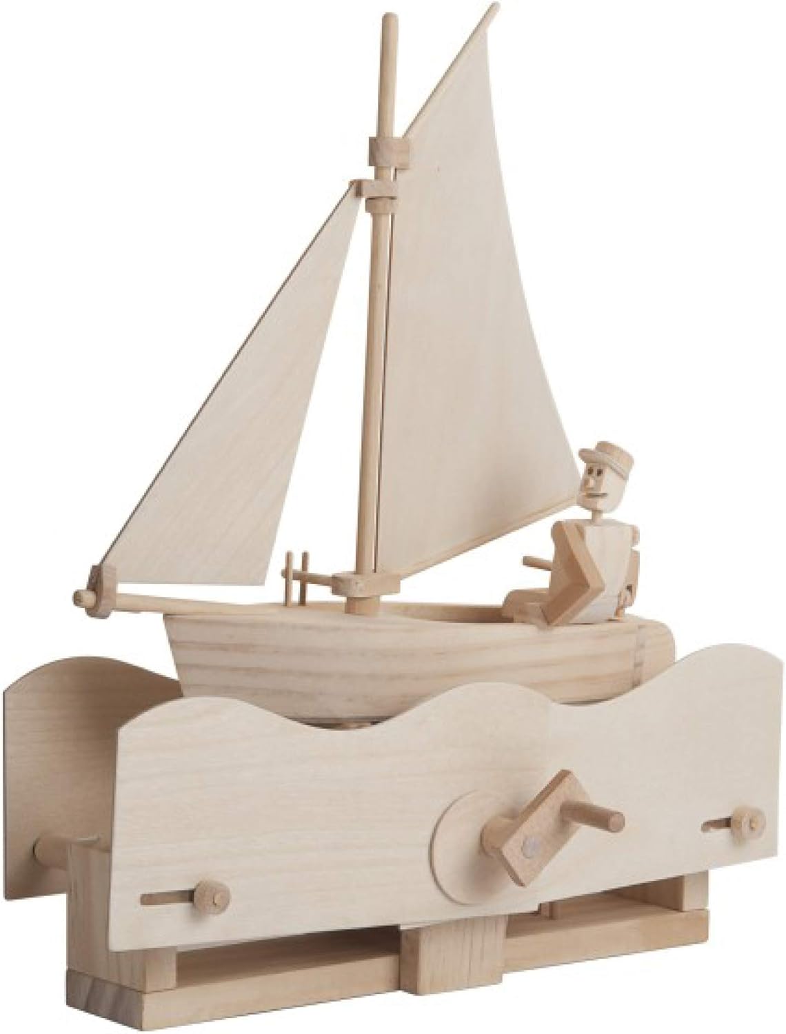 Timberkits Salty Sailor Automata Mechanical Wooden Puzzle-Model ...