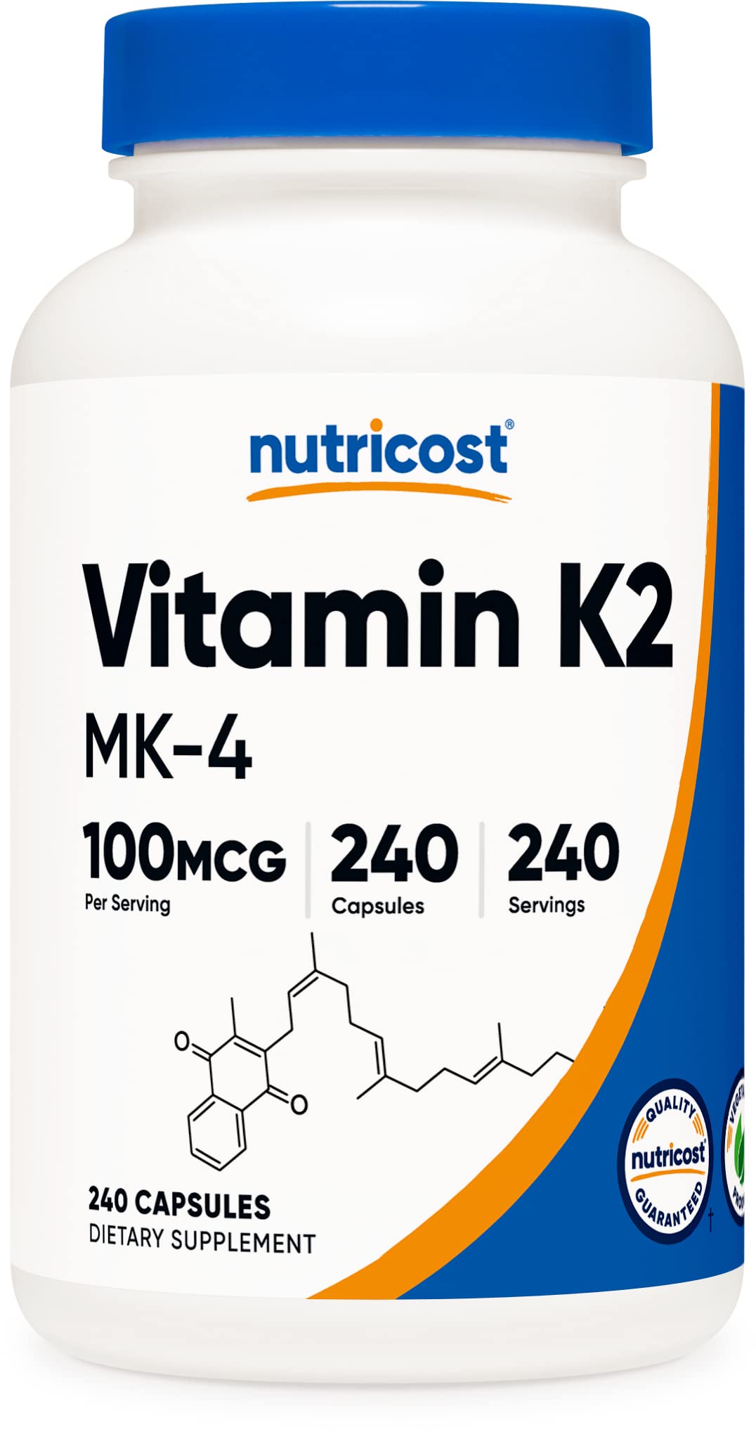 Mua Vitamin K2 (MK4) 240 Capsules (100mcg) - Gluten Free and Non-GMO trên Amazon Mỹ chính hãng ...