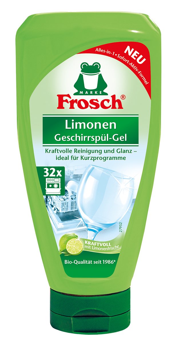 Erdal-Rex Frosch Limonen Geschirrspül-Gel, 650 ml: Amazon.de ...