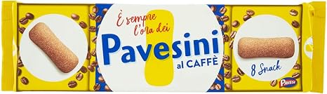 Pavesi Pavesini Biscotto Leggero al Gusto Caffè per Colazione o Gustoso ...