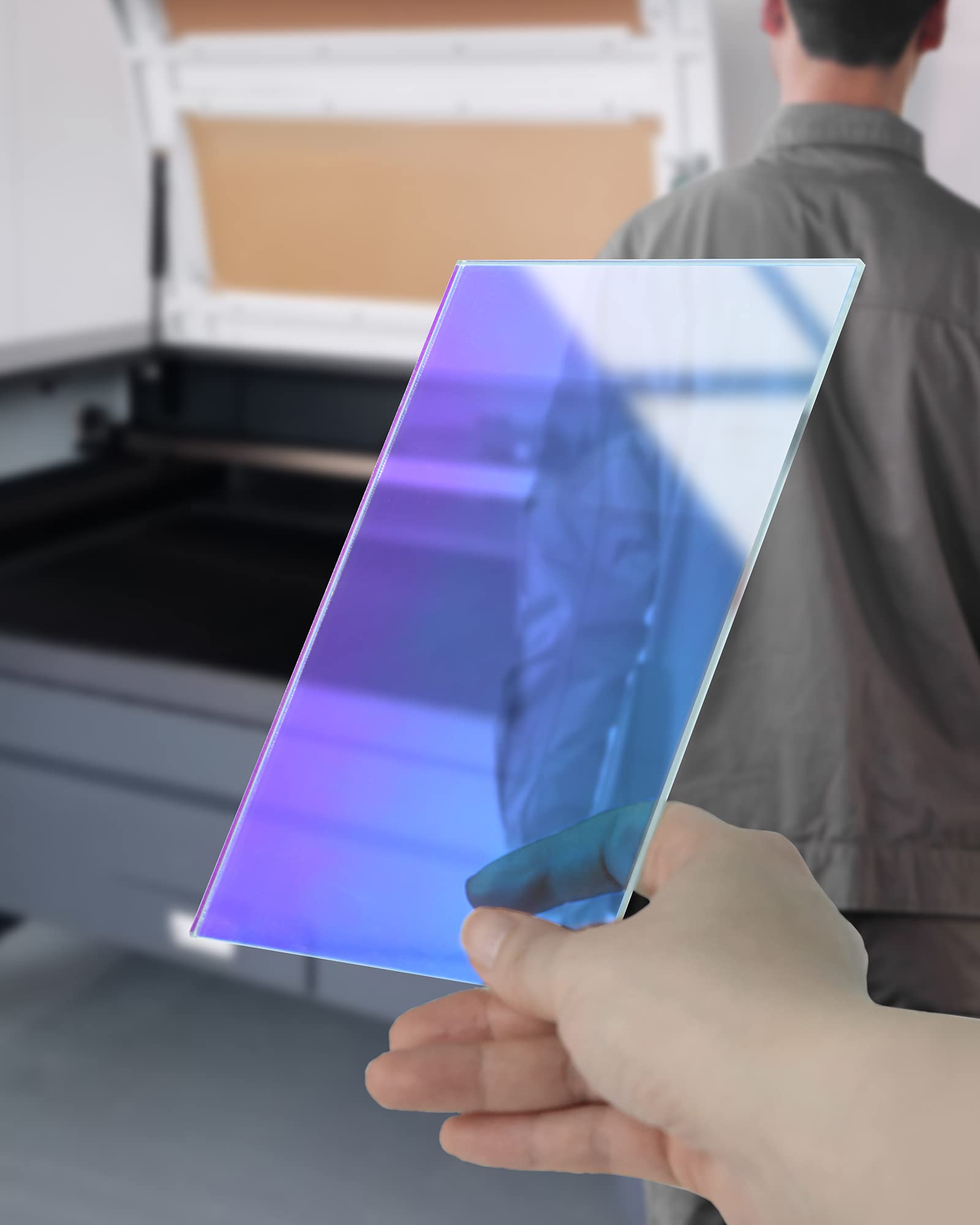 Mua 5 Pack Iridescent Acrylic Sheets Translucent Plexiglass Sheet ...