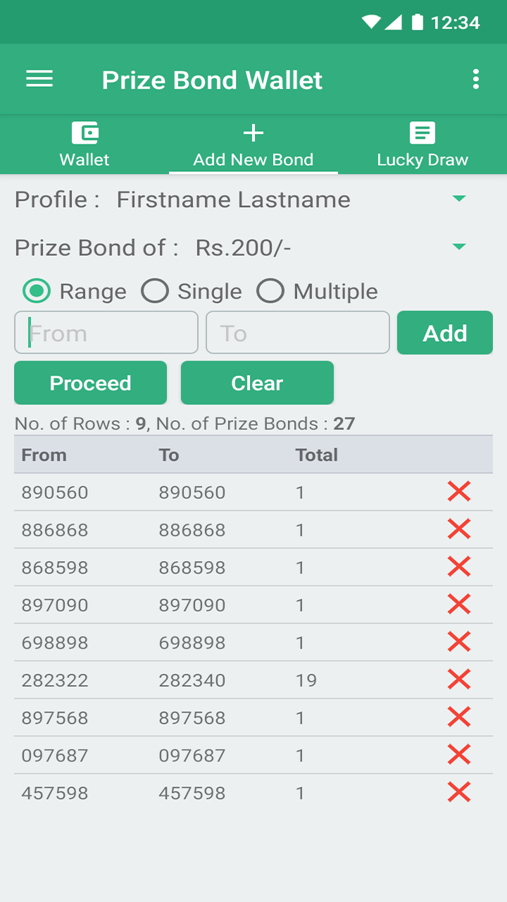 Prize Bond Wallet:Amazon.com:Appstore for Android
