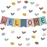 Amazon.com: 57 PCS Welcome Bulletin Board Set, Everyone is Welcome ...