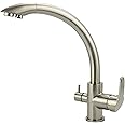 WATERLUX WL-304N Three Way Kitchen Faucet for Reverse Osmosis System ...