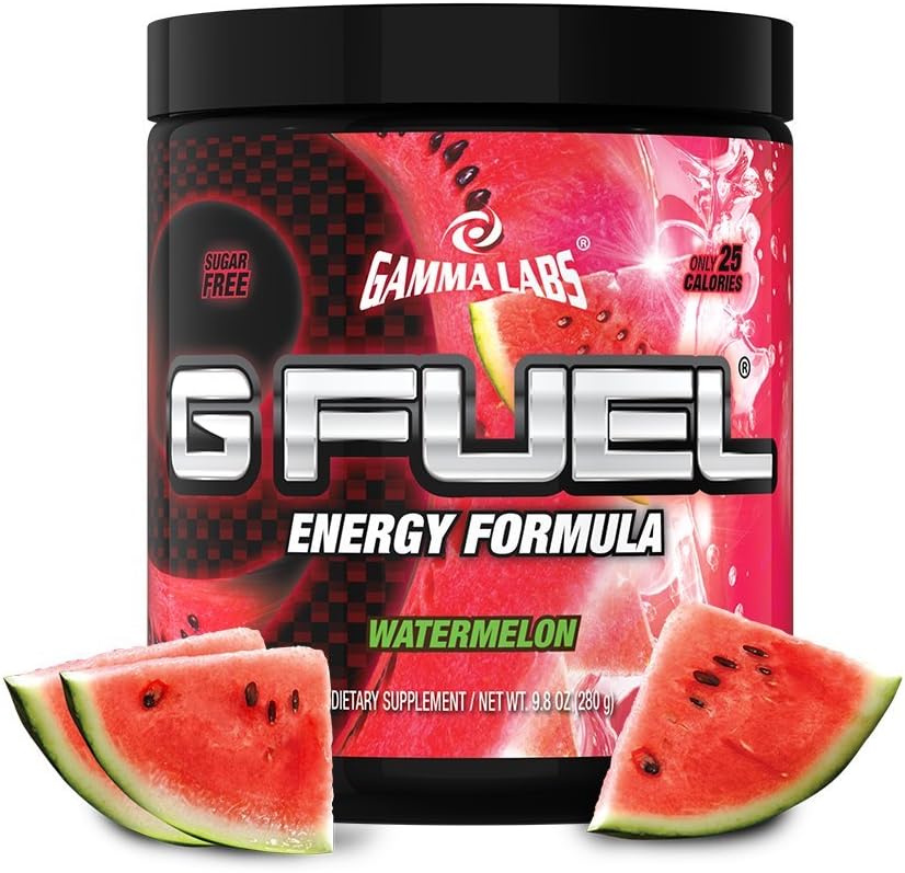 Amazon.com: G Fuel Watermelon Tub (40 Servings) Elite Energy and ...