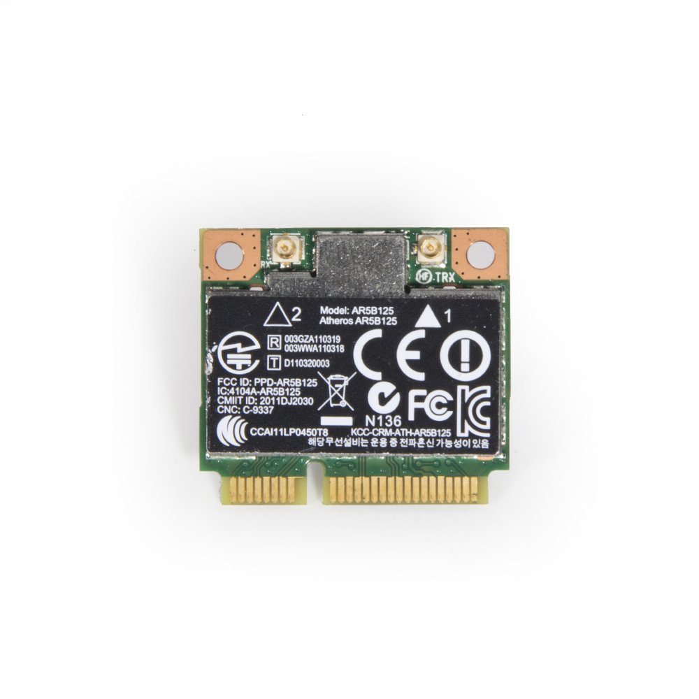 Atheros Ar5b125 Hp 670036-001 Wifi Wlan Wireless N Half Mini Pci-e Card ...