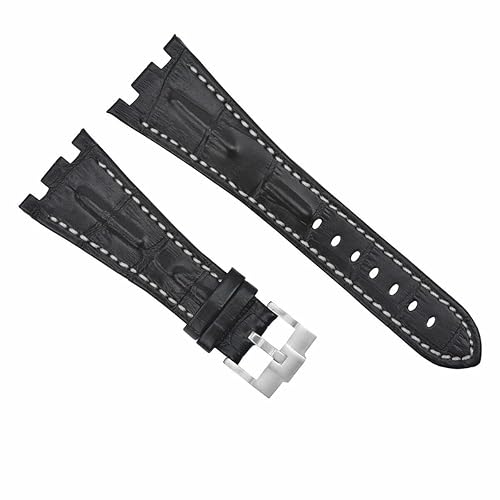Ewatchparts 28mm Leather Watch Band Strap Compatible With Ap 42mm ...