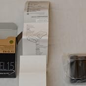 Amazon.com : Nikon EN-EL15 Rechargeable Li-Ion Battery for Select DSLR ...