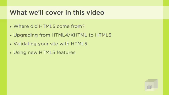 HTML5 Now: A Step-by-Step Video Tutorial for Getting Started Today (Voices That Matter ...