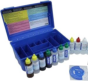 Amazon.com : Taylor Complete Pool & Spa Test Kit - High Range K-2005C 2 ...