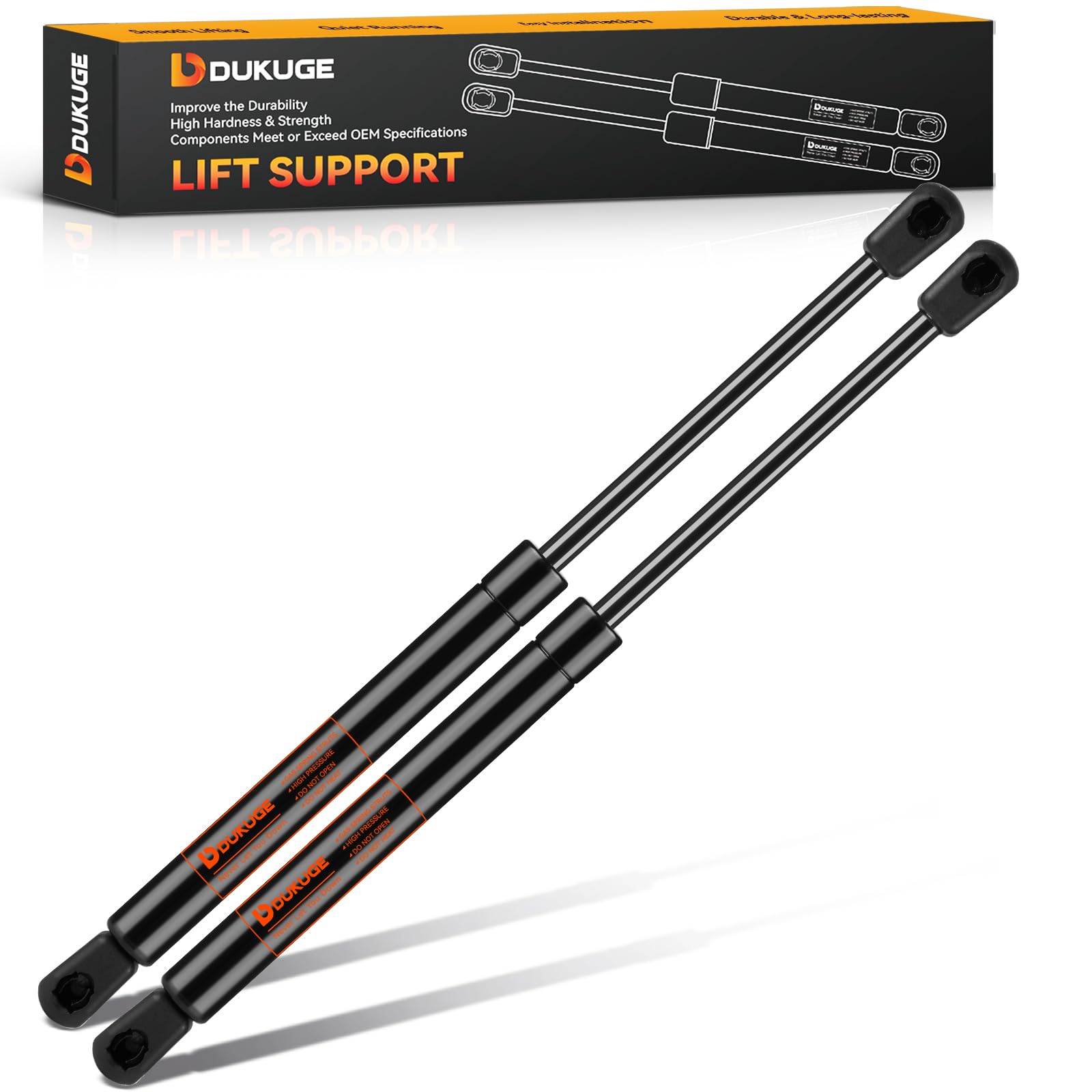 Dukuge 20 inch 90lb/400N Gas Struts, 20" Gas Spring Shocks Lift Support ...