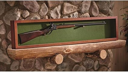 Amazon.com: CASTLECREEK Gun Display Case, Walnut: Kitchen & Dining