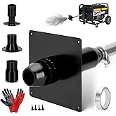 Amazon.com: Generator Exhaust Extension Silencer Kit with Three ...