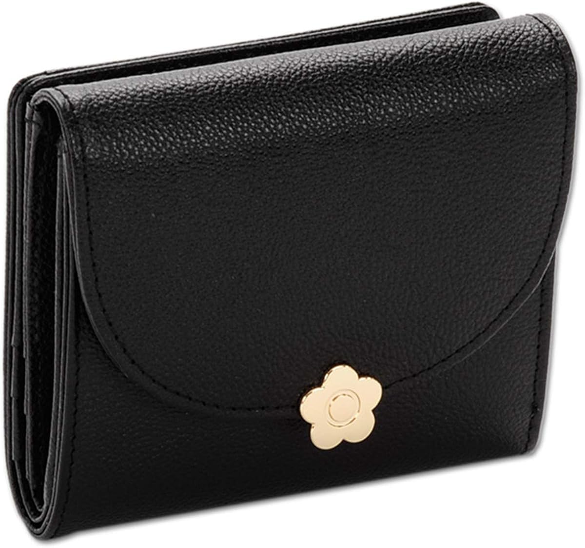 Amazon | Mary Quant マリークワント 財布 ラウンドエンベロープ ウォレット (ブラック) | MARY QUANT(マリー ...