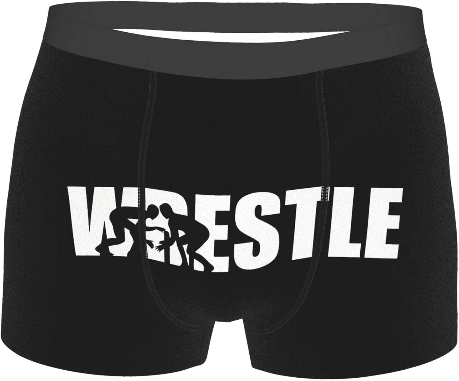 Wrestle Wrestling Boxers For Men Funny Design Gag T