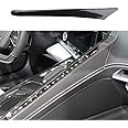 Amazon.com: crosselec Carbon Fiber Interior Center Control Cover Trim ...
