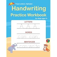 Trace Letters Alphabet Handwriting Practice Workbook For Kids Preschool ...