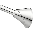 Amazon.com: Moen Curved Adjustable Spring Tension No Drill Shower ...