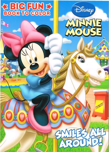 Disney Minnie Mouse Big Fun Book to Color ~ Smiles All Around ...