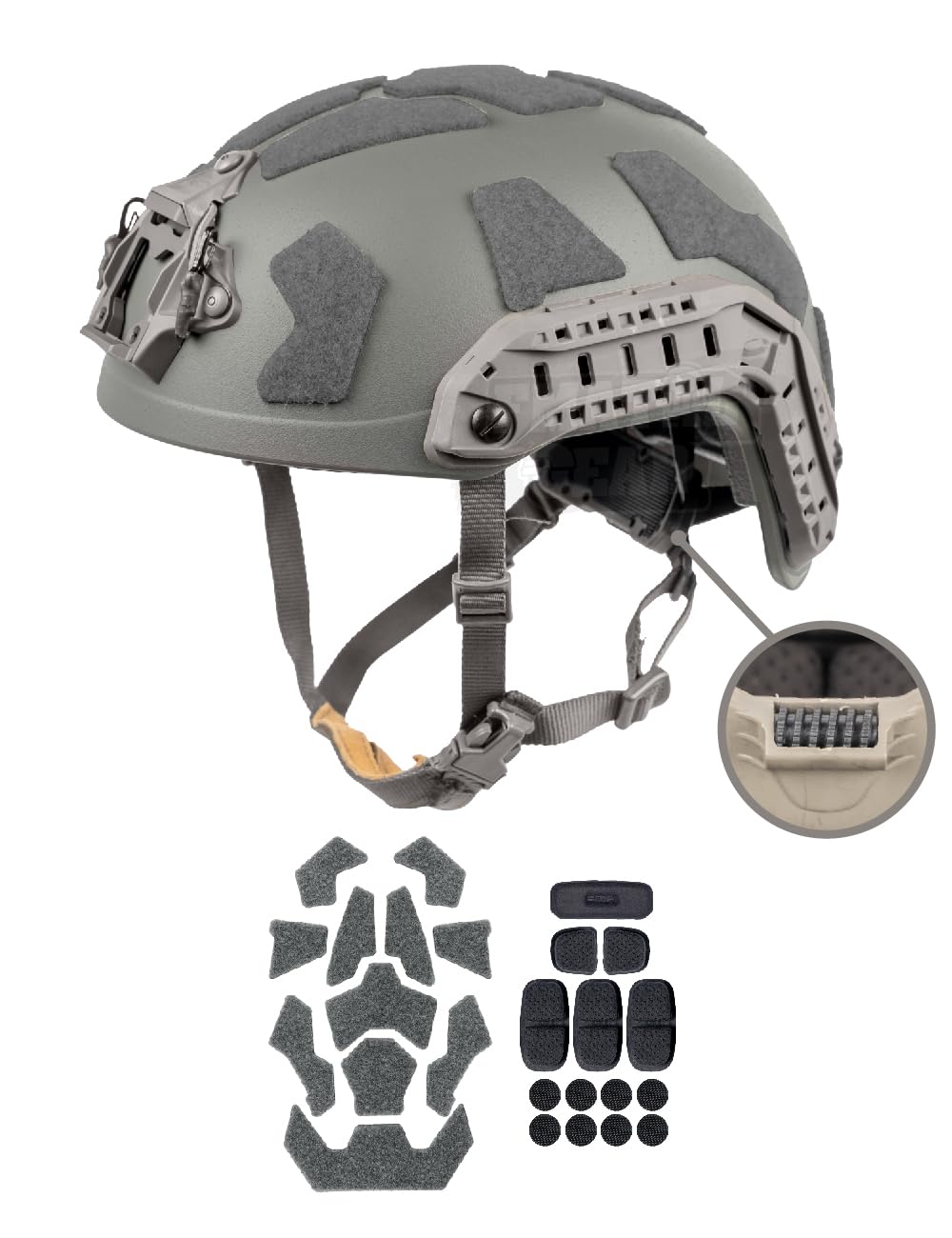 FMATAL GEAR FMA SF Super Hight Cut Fast Helmet ABS for Airsoft Helmets ...