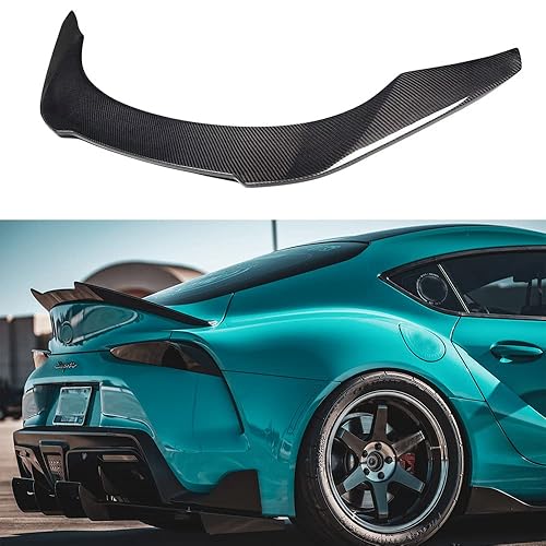 XinYu Carcyling Dry Carbon Fiber Ducktail Wing Spoiler for Toyota GR ...