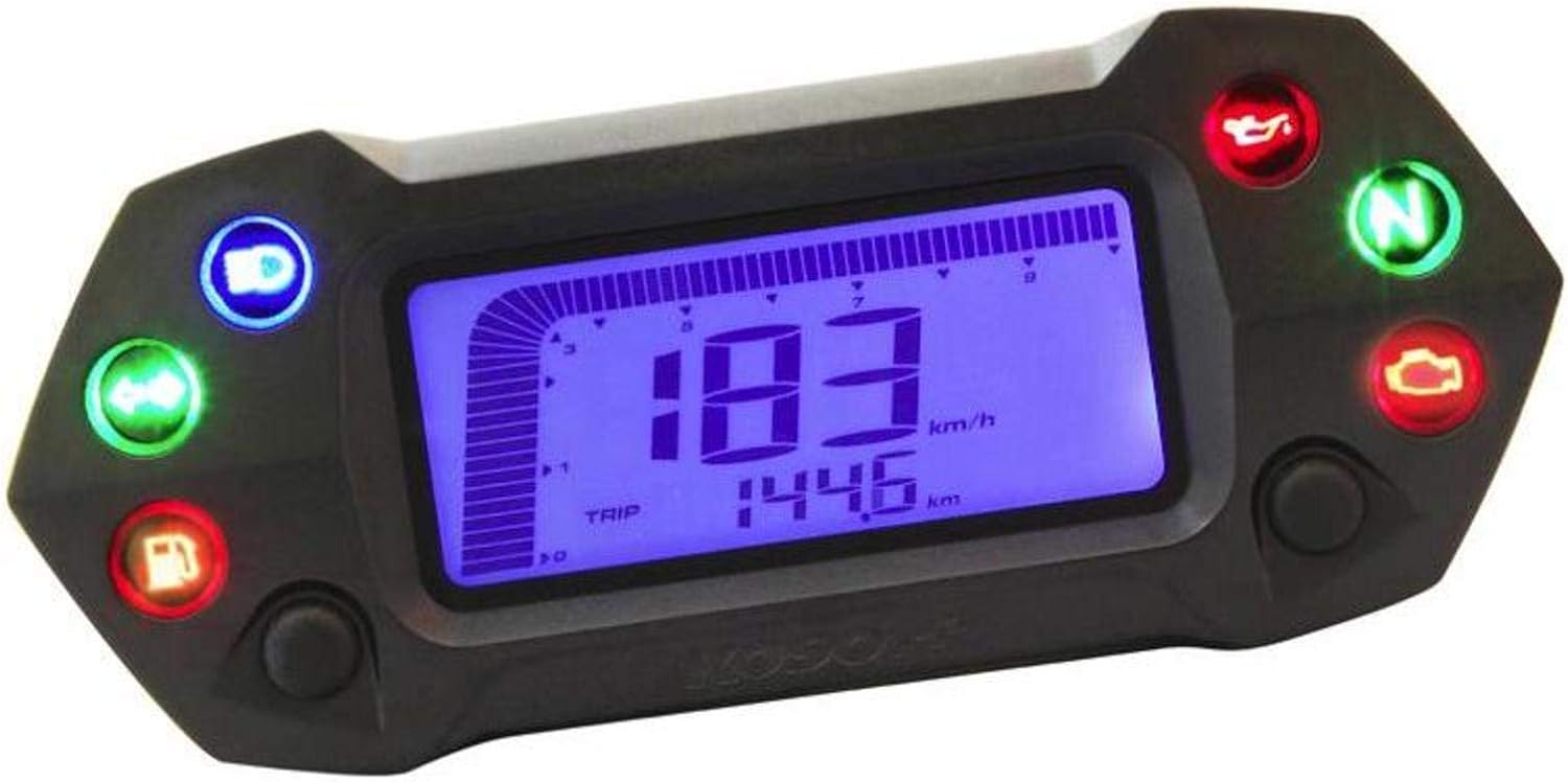 Automotive Koso North America DB-01R Speedometer BA027002 Motorcycle & ATV