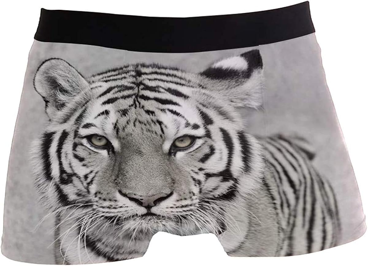 Tiger Mens Boxer Slips Unterwäsche Atmungsaktiver Stretch Boxer Trunk ...