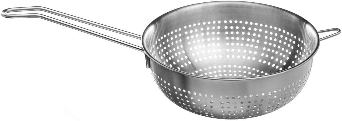Petite passoire avec manche - D 18 cm - Inox: Amazon.fr: Cuisine & Maison