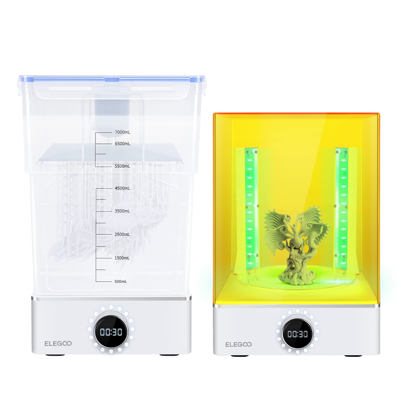 Mua ELEGOO Mercury X Bundle Cure and Wash Large UV Curing Machine Resin Washing and Curing ...