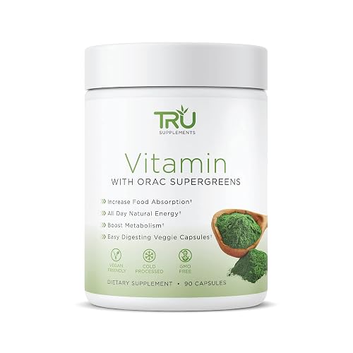 TRU Vitamin, A-Z Vitamin & Mineral Profile, Spectra Supergreens ...