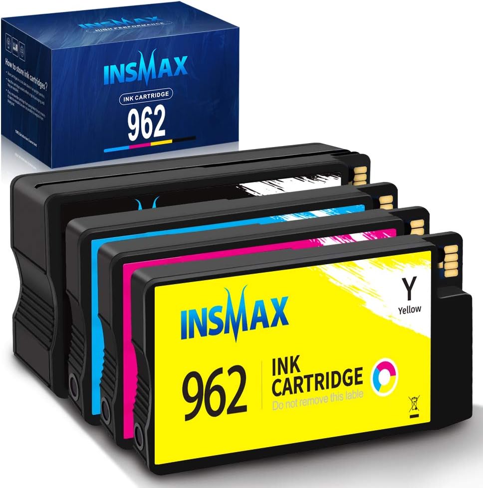 Amazon.com: INSMAX 962 Compatible Ink Cartridges Replacement for HP 962 ...