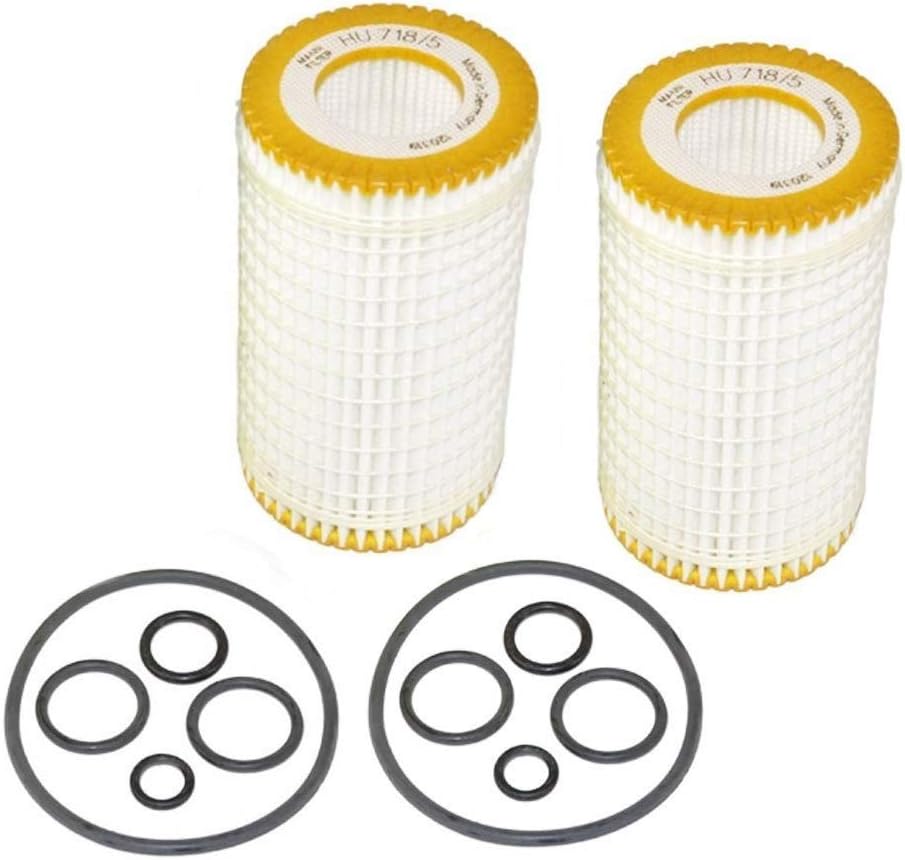 Amazon.com: HU 718/5 X Metal-Free Oil Filter Suitable for Mercedes-Benz ...