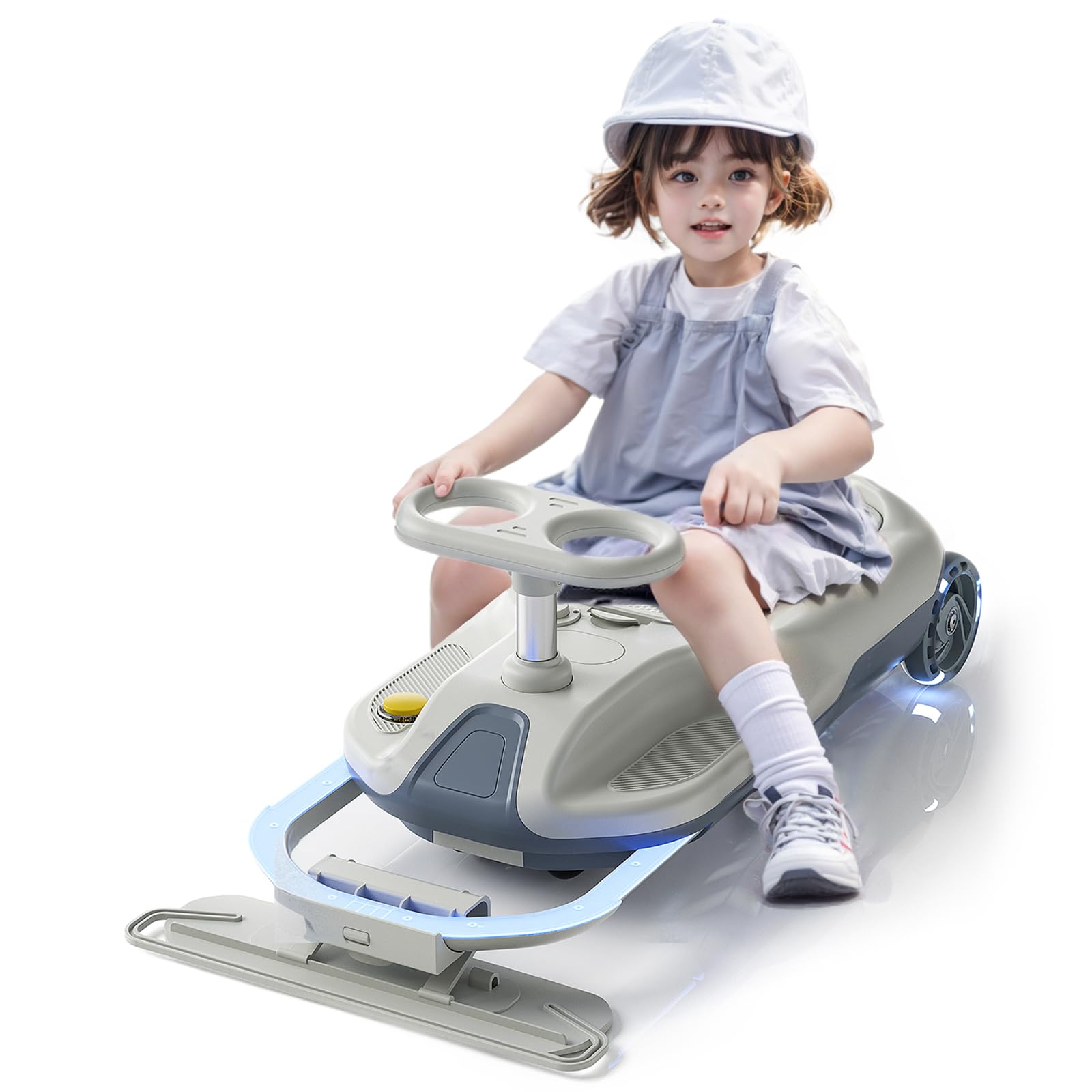 Upgraded Clean Car for Kids, Electric Go Kart with Cleaning Function ...