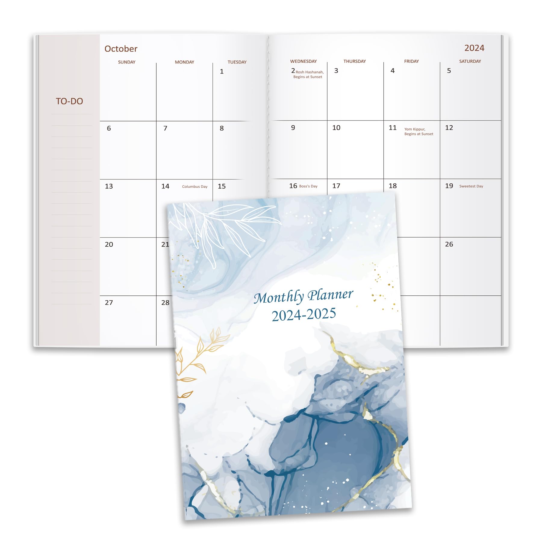 Mua 2024-2025 Monthly Planner - 15 Month Calendar from October 2024 ...