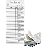 Amazon.com: 2024 Reading List Bookmark - Reading Log, 12PCS Library ...