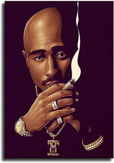 Tankaa Canvas Prints Tupac Poster 2pac Poster Rapper Posters Rap ...