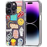 Amazon.com: MOSNOVO Compatible with iPhone 14 Case, [Buffertech 6.6 ft Drop Impact] [Anti Peel ...