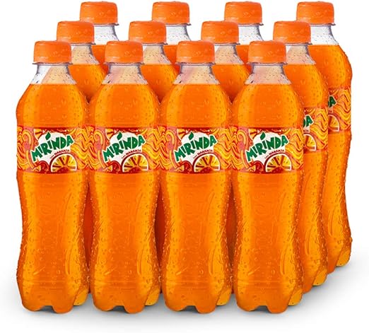 Mirinda, Refresco con Sabor Naranja, PET de 400 mililitros. Paquete de ...