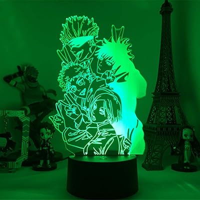 Jujutsu Kaisen Group 3D Night Light with 16 Colors Nepal | Ubuy