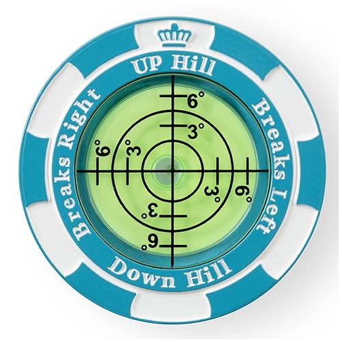 SlopeMaster ProGreen Reader - Golf Hat Clip Ball Marker with High ...