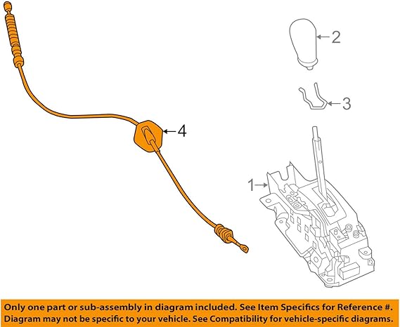 Amazon.com: Nissan 34935-3KA0A, Auto Trans Shifter Cable: Automotive