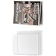 Amazon.com: XOHYW 2 Pcs Magazine Holder, Wall Mount Clear Acrylic ...