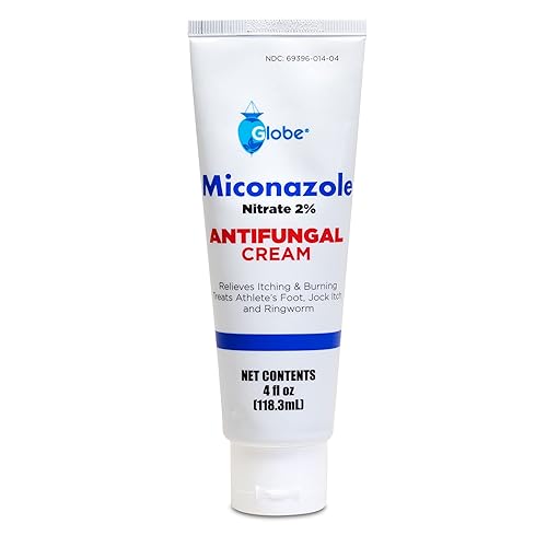 Globe Miconazole Nitrate 2% Topical Antifungal Cream (4 oz Tube) for ...