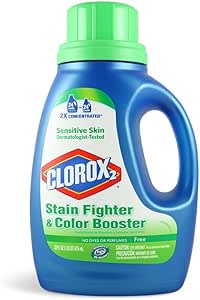 Amazon.com: Clorox 2 Liquid Free and Clear Concentrated Stain Remover ...