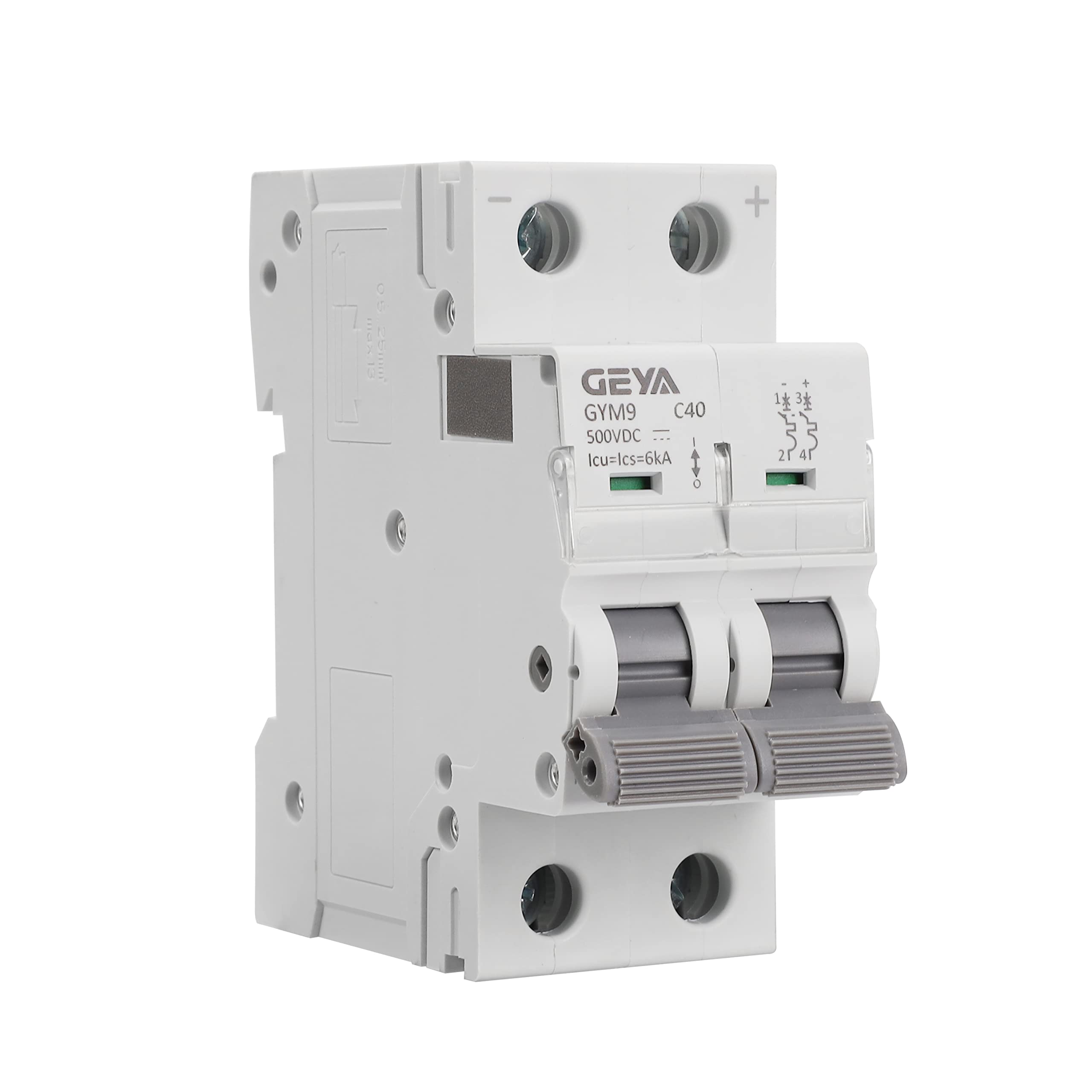 Mua GEYA Mini Circuit Breaker DC,Din Rail 6KA DC MCB (2P 40A 500VDC) trên Amazon Mỹ chính hãng ...