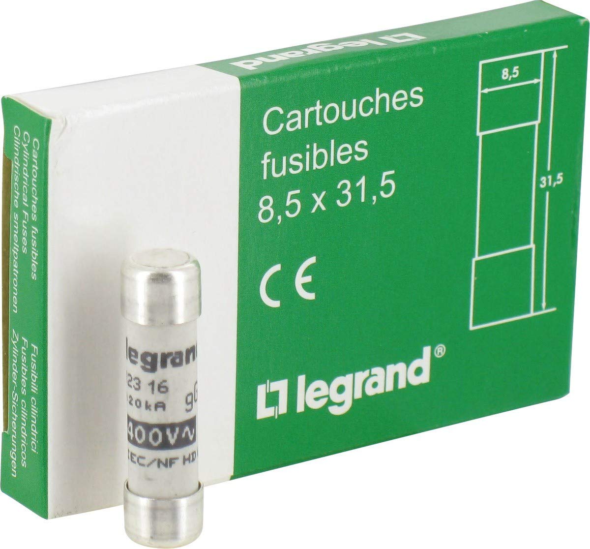 Legrand 013304 10 x 38 mm fusible 4 A Type GG: Amazon.fr: Commerce ...