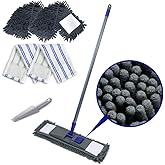 Amazon.com: Masthome Extra Large Microfiber Mop for Floor Cleaning, 16 ...